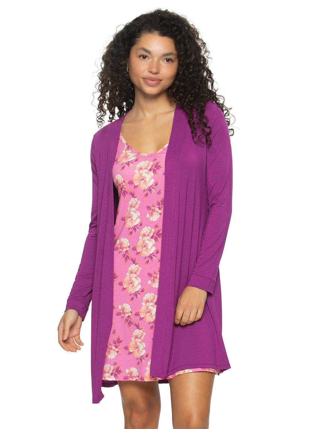 Modal Tank Chemise & Wrap Set | Lounge Set | Felina