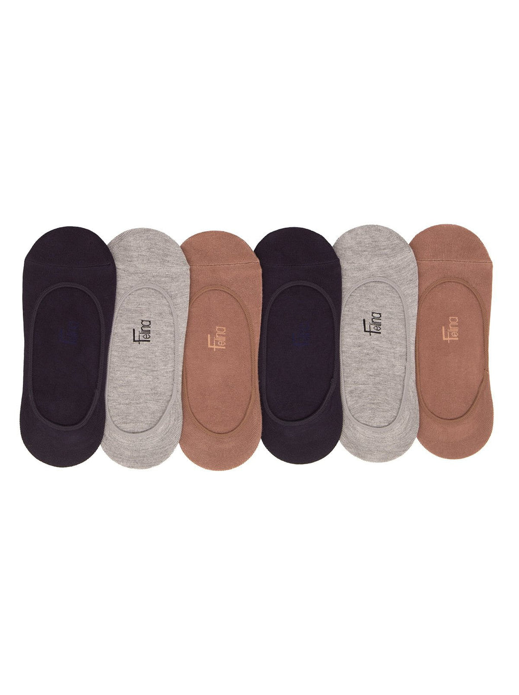Invisible Liner Socks 6-Pack – Felina