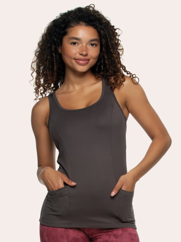 Athletic Pocket Tank Top | Felina